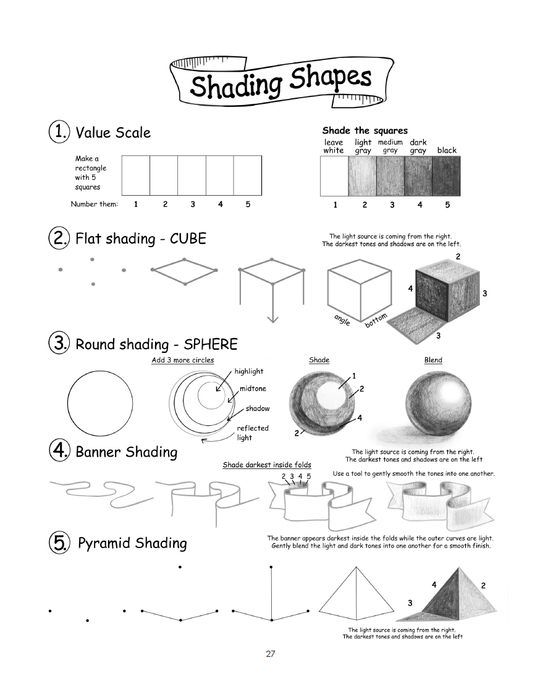 How to Draw Cool Stuff - A Drawing Guide for Teachers & Students