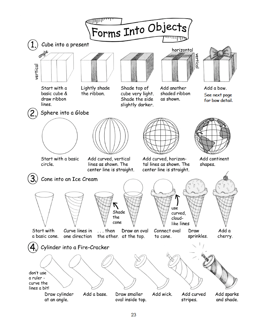 How to Draw Cool Stuff - A Drawing Guide for Teachers & Students
